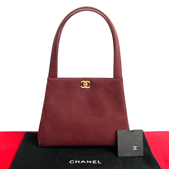 CHANEL | Bags | Chanel Matelasse Suede Shoulder Bag Wine Red | Poshmark